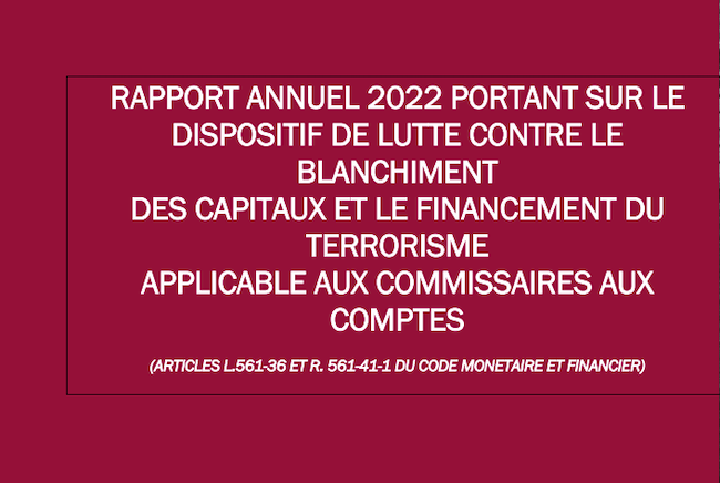Rapport 2022 du H3C sur le dispositif LCB-FT | La profession comptable